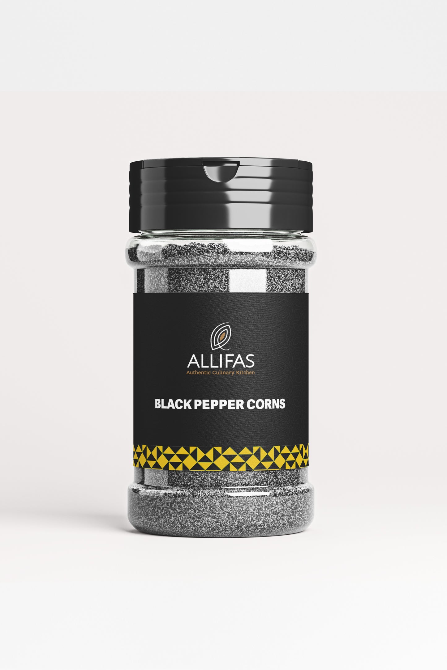 Black Pepper Corns Bottled Spice – Allifa Spices 2004 (PTY) Ltd